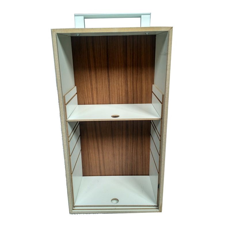 Carrying case for model, models, figures and diorama Color Brown