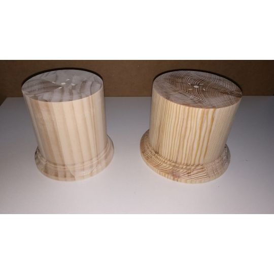 Wooden base as to modelismo